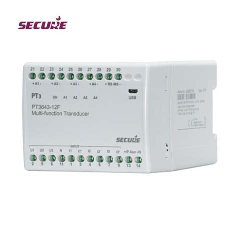 Secure Pt3 Three Phase Transducer Electrical Fuses And Contactors