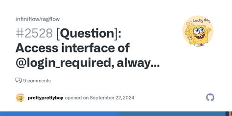 Question Access Interface Of Loginrequired Always Get