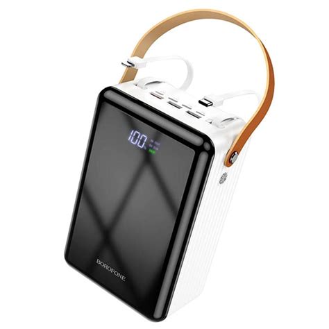 Повербанк на 80000mAh с быстрой зарядкой BOROFONE Terra fully (3USB ...
