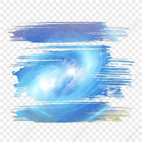 행성 판타지 일러스트 블루 별이 빛나는 성운 우주 브러시 하늘 은하 푸른 Png 일러스트 무료 다운로드 Lovepik