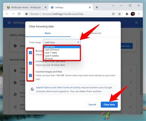 How To Clear Browser History On Chrome Edge Firefox And Opera Winbuzzer