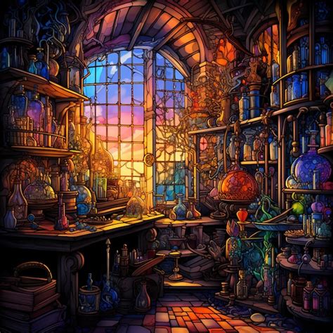 Premium Ai Image Organized Chaos The Engineers Alchemist Den