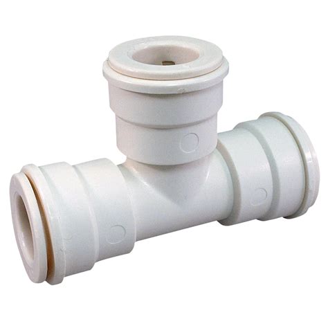 Blue Hawk 1 2 In Dia Pex Tee Compression Fitting At