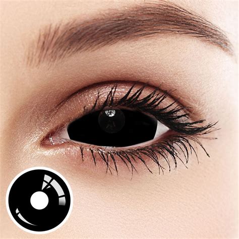 Unibling Black Sclera 22mm Colored Contacts Unibling
