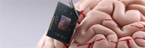 Premium Photo Someone Put Tiny Computer Chip Detail In Human Brain