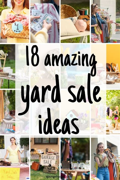 18 Amazing Yard Sale Ideas Yard Sale Fundraiser Yard Sale Signs