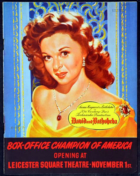 David And Bathsheba Rare Film Posters