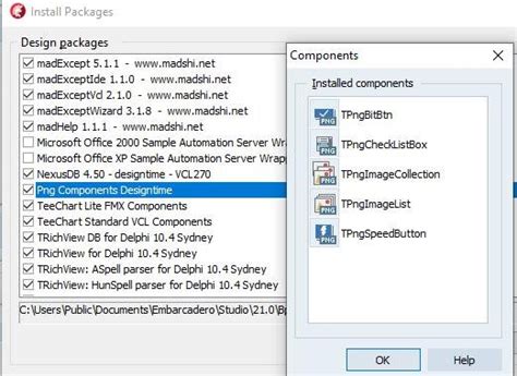 Use Old Glyph With Tpngobject In 104 Vcl Delphi Praxis En