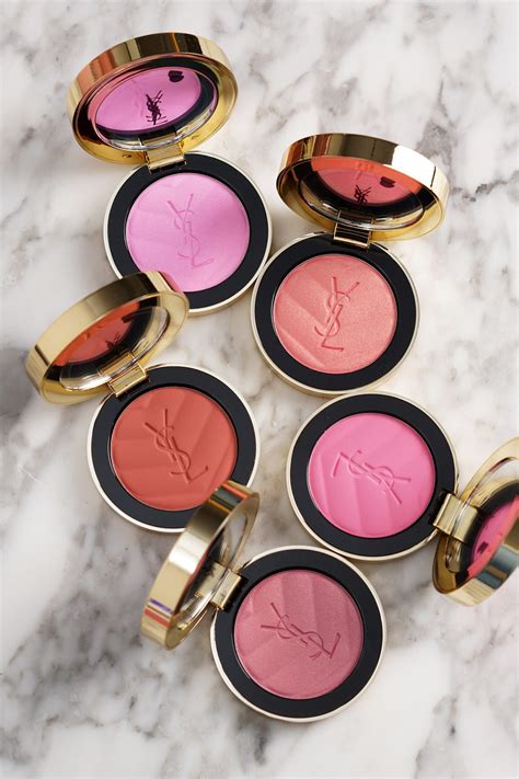 Ysl Make Me Blush 24h Buildable Powder Blush The Beauty Look Book