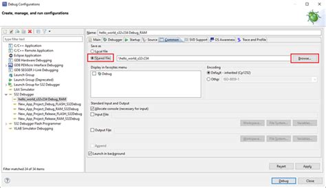 Howto Add A New Debugger Configuration To An Existing Project Nxp