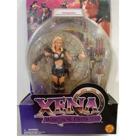 Toybiz Xena Warrior Princess Callisto Spinning Attack Action Sealed