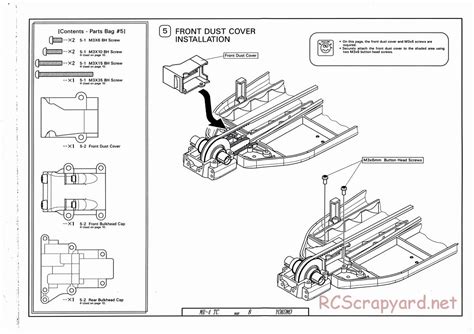 Yokomo MR TC Instruction Manual MR TCB RCScrapyard Radio Controlled Model Archive