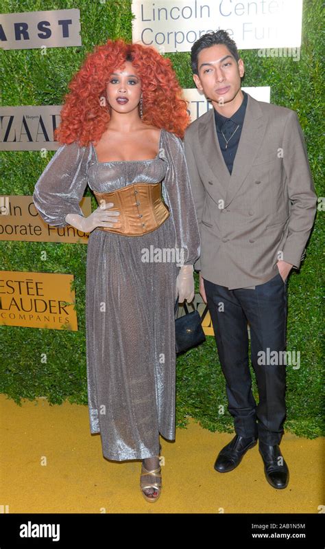 New York Ny November 18 2019 Jillian Hervey And Lucas Goodman Of
