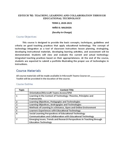 Bisu Spm Course Guide 2 Pdf Educational Technology Learning