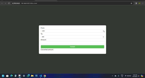 Onkar Sawant On Linkedin Javascript Webdevelopment Currencyconverter