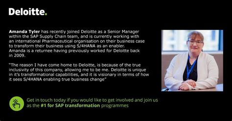 Candelaria Cooper On Linkedin Deloitte Sap Businesstransformation