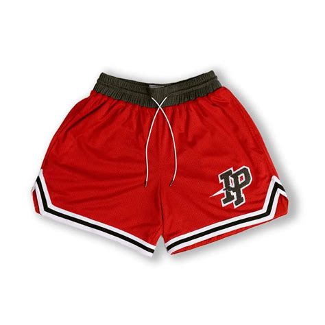 Inaka Power X Sporty Cbum Style Red Workout Shorts Cbum Store