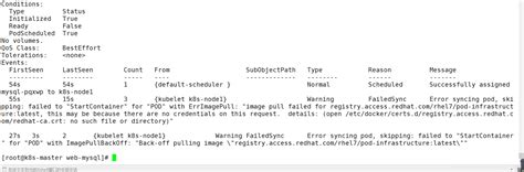 Kubernetes篇 3创建pod失败提示failed To Startcontainer For Pod With