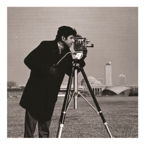Restoration Results Of The Cameraman Image With Gaussian Blur Kernel Download Scientific