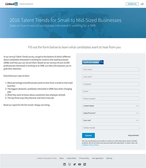12 Ways That Linkedin Uses Landing Pages To Generate Leads