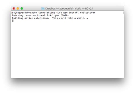 setting up mailcatcher for mamp and wordpress tom mcfarlin
