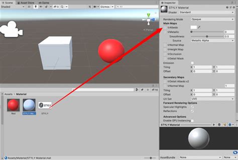 Introduction To Unity How To Create And Use Materials Styly