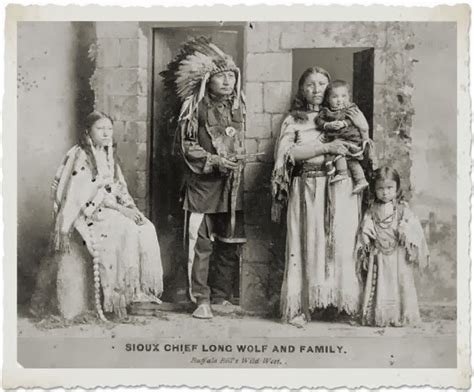 Sleeping Gardens Sioux Chief Long Wolf ~ Returned Home