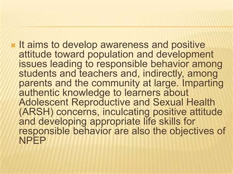 Adolescence Education Program Pptx