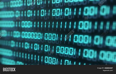 Digital Binary Code Image And Photo Free Trial Bigstock