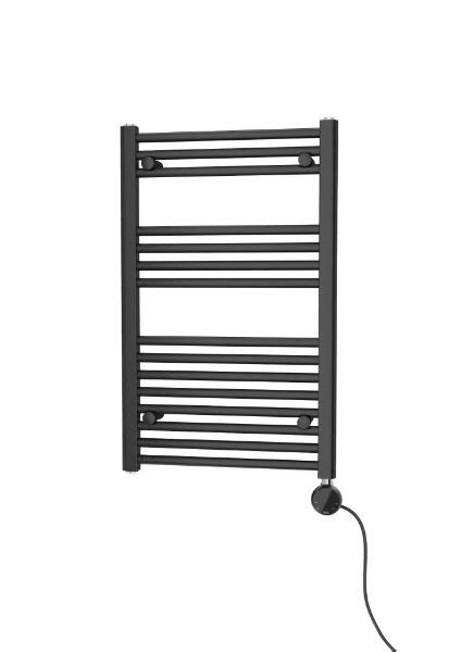 Radiador Toallero Electrico Victoria N 800x500 Negro Mate Grupo Coysa