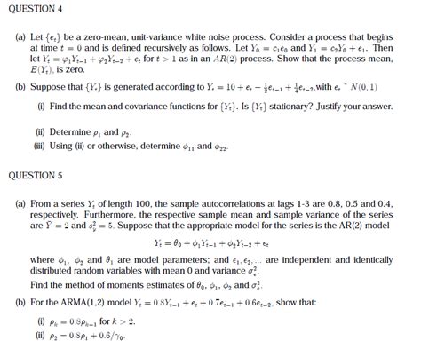 Solved QUESTION A Let E Be A Zero Mean Unit Variance Chegg Com