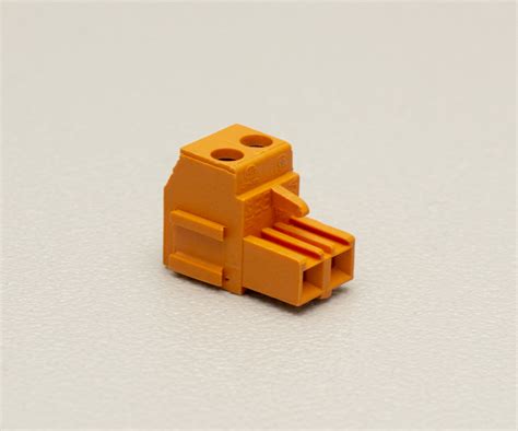 2 Position Terminal Block Plug Square Q12598 18s