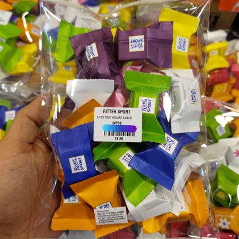 Ritter Sport Choco Cubes 11pcs 22pcs Shopee Malaysia