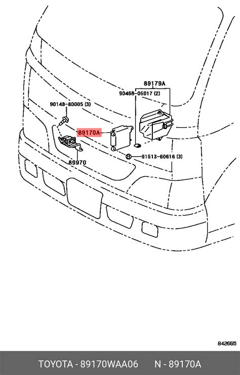 89170 Waa06 Genuine Toyota 89170waa06 Supra 201903 Db02 Db22 Db42 Db82 Computer Assy Air