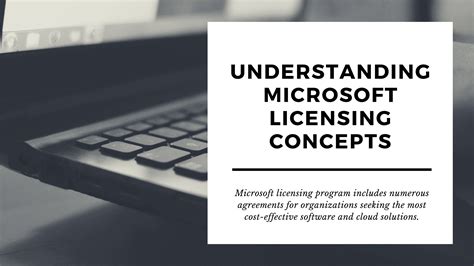 Understanding Microsoft Licensing Concepts • Dms Itech