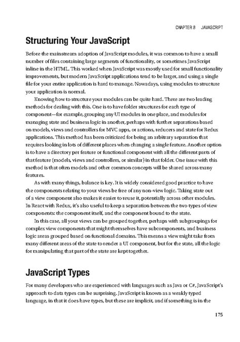 Web Development Notes 43 175 Structuring Your Javascript Before The
