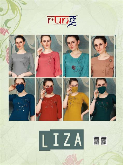 Rung Liza Heavy Slub Rayon Manual Work Designer Kurti With Pant