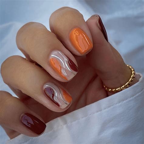50 Fall Short Nail Designs You Need To Try Nagel Salons Nagellak