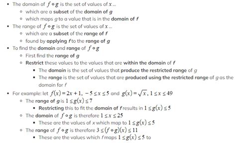 Ib Dp Maths Aa Hl复习笔记2 3 2 Composite And Inverse Functions 翰林国际教育
