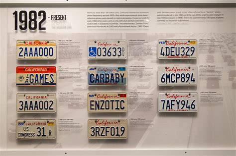 California License Plates Through The Years At Ken Escobar Blog