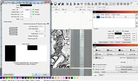 Light Areas In Image Mode Not Reaching Laser Lightburn Software Questions Lightburn Software