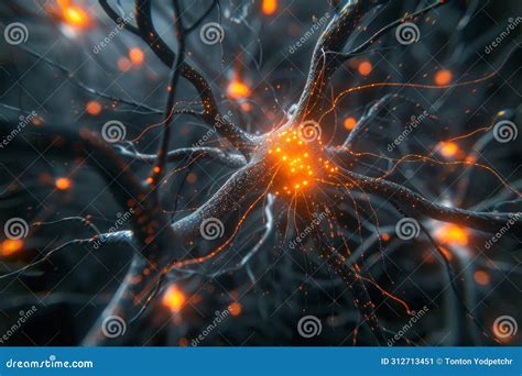 Digital Simulation Of A Neural Network With An Active Synapse Firing Representing Brain