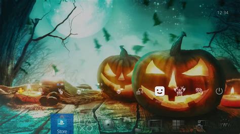 Ps4 Themes Briks 2 4k Halloween Dynamic Theme 2 Youtube