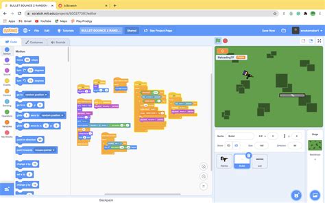 My Collision Detection Program For Projectiles Would Not Work In