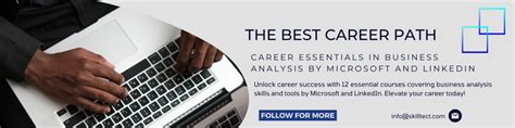 Career Essentials In Business Analysis By Microsoft And Linkedin
