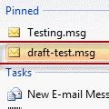 Tip Link To A Draft Message Outlook Tips