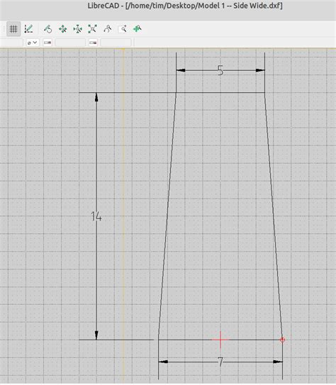 LibreCAD User Resolving The Units De Scaling My Dimensions