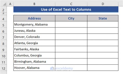 How To Separate City And State In Excel 3 Effective Methods
