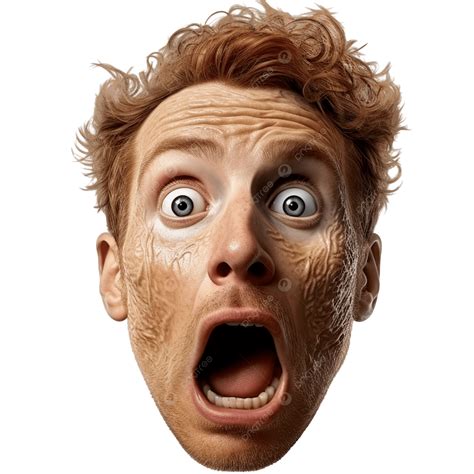 Amazed Facial Expression Of A Man Amazed Man Facial Surprised Face