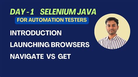 Day 1 Selenium Java Maven Project Setup Launching Browsers Navigate Vs Get Methods Youtube